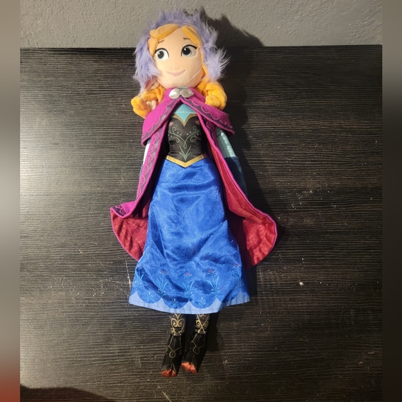 Disney | Toys | 2 Disney Store Exclusive Frozen Anna Plush Soft Stuffed ...